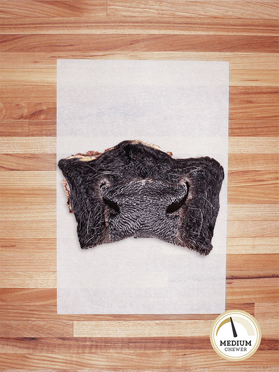 Grass-Fed Beef Nose & Cheek - Farm Hounds Dog Chews
