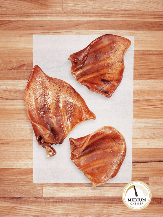 Pasture-Raised Hog Ear - Farm Hounds Dog Chews